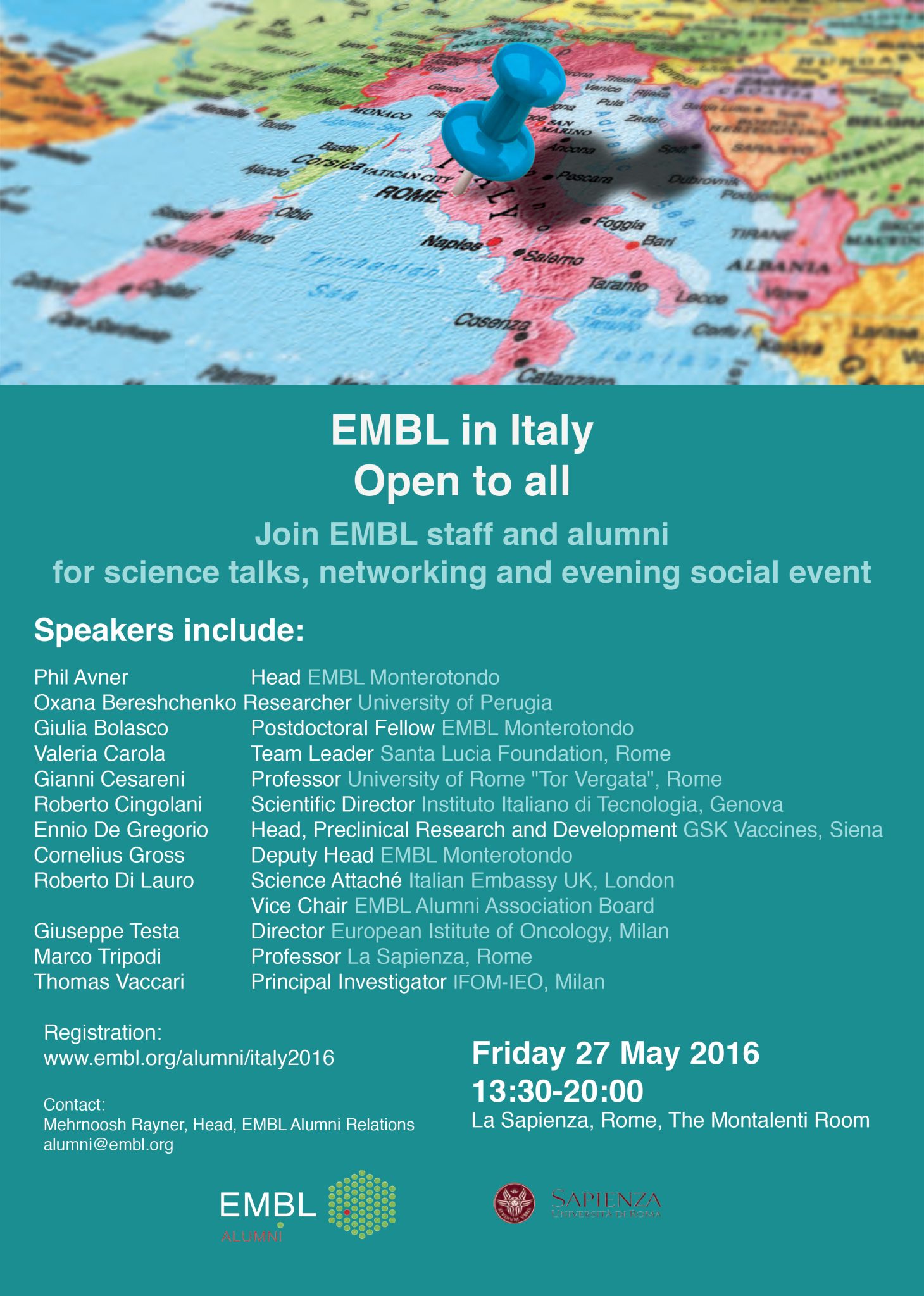 EMBL in… Italy 2016 – Alumni relations
