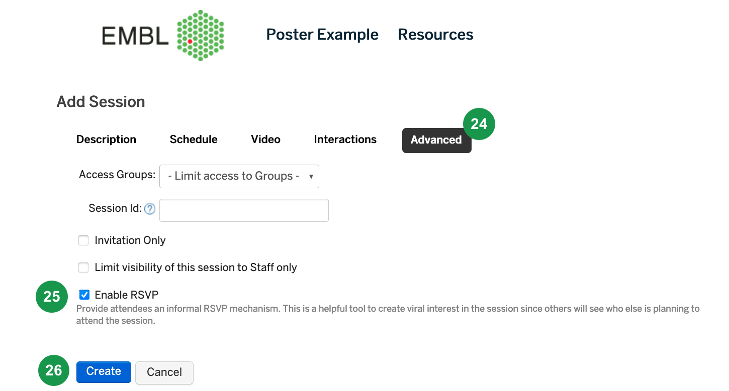 Guide to Schedule a Live Video Poster Presentation – Course and ...