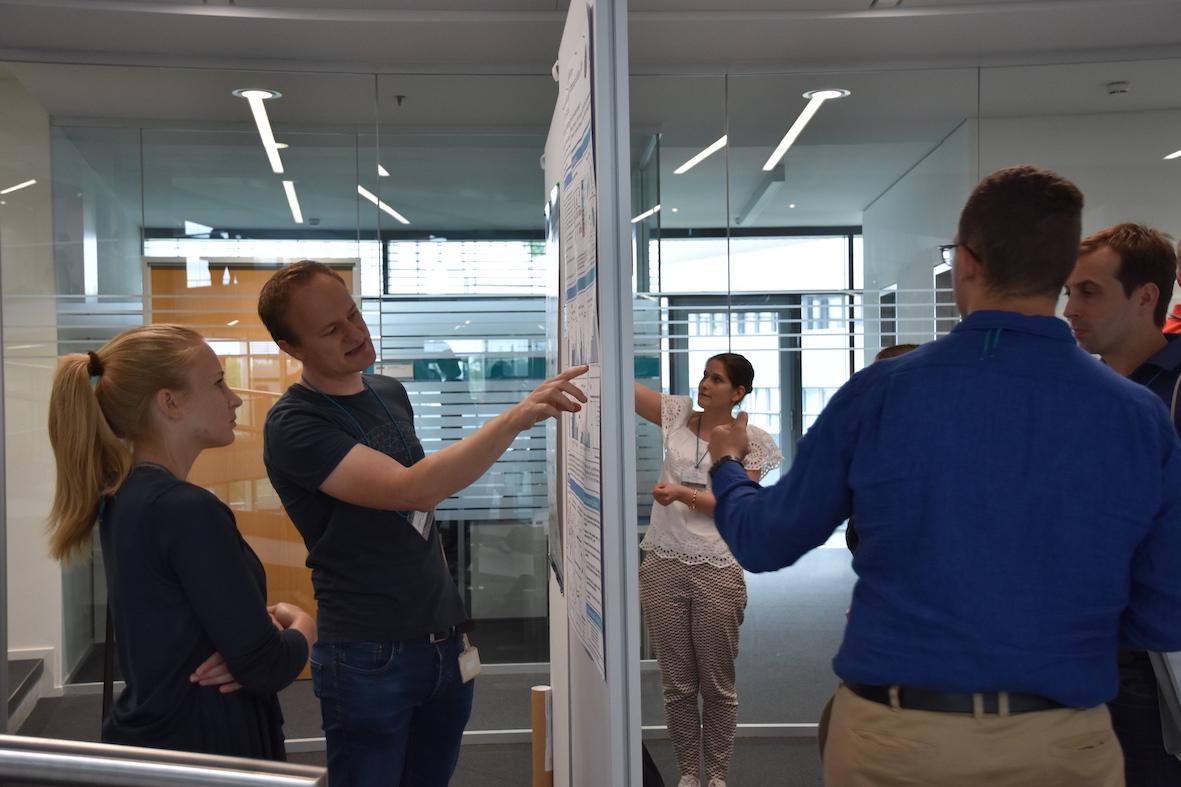 The poster sessions allow researchers to present their findings