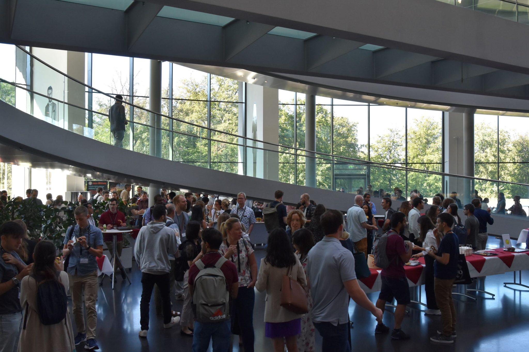 Attendees actively shared their experiences on social media usin g # ...