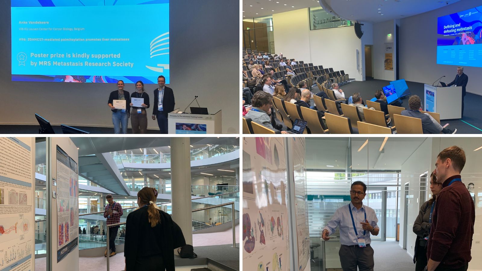 Poster prize winners and poster session