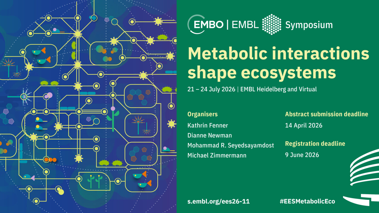Metabolic interactions shape ecosystems – Course and Conference Office