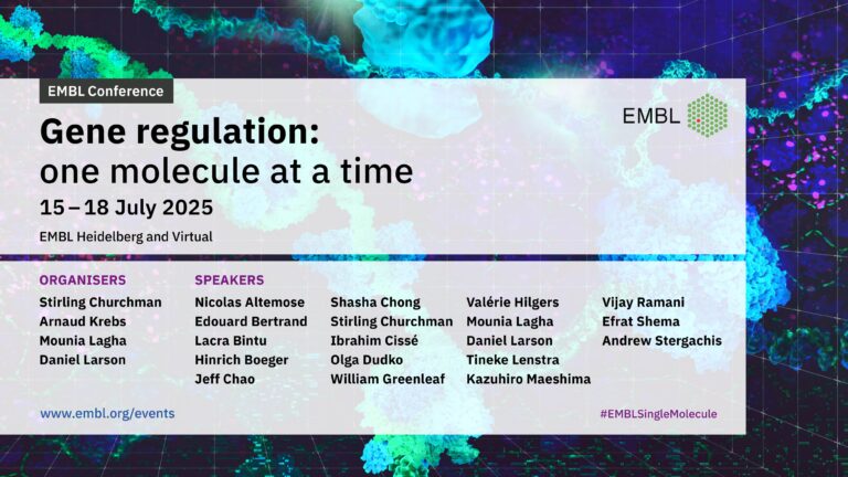 The EMBL Conference ‘Gene regulation: one molecule at a time’ took place from 15 – 18 July 2025 ...