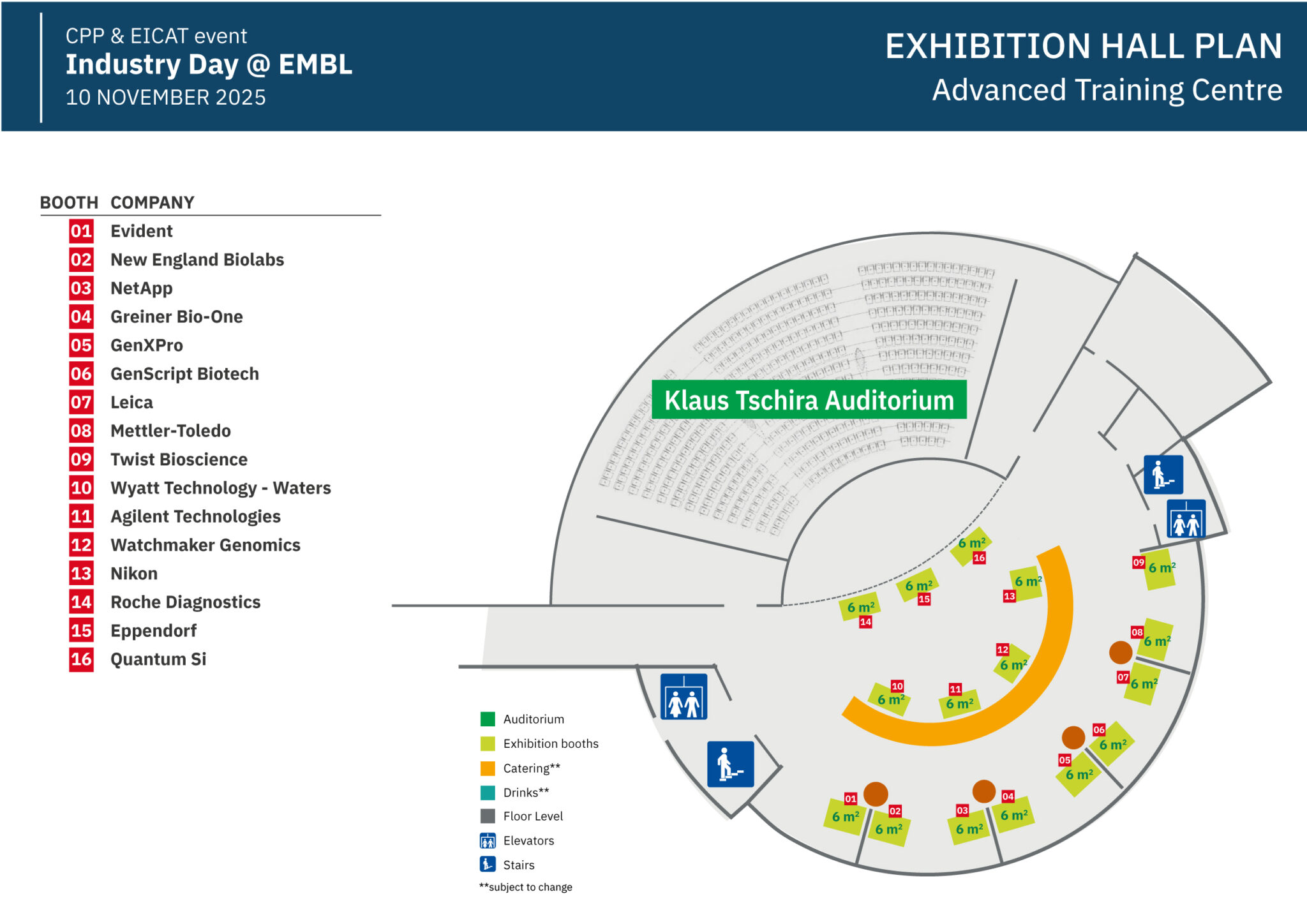 2nd Industry Day @ EMBL – Course and Conference Office
