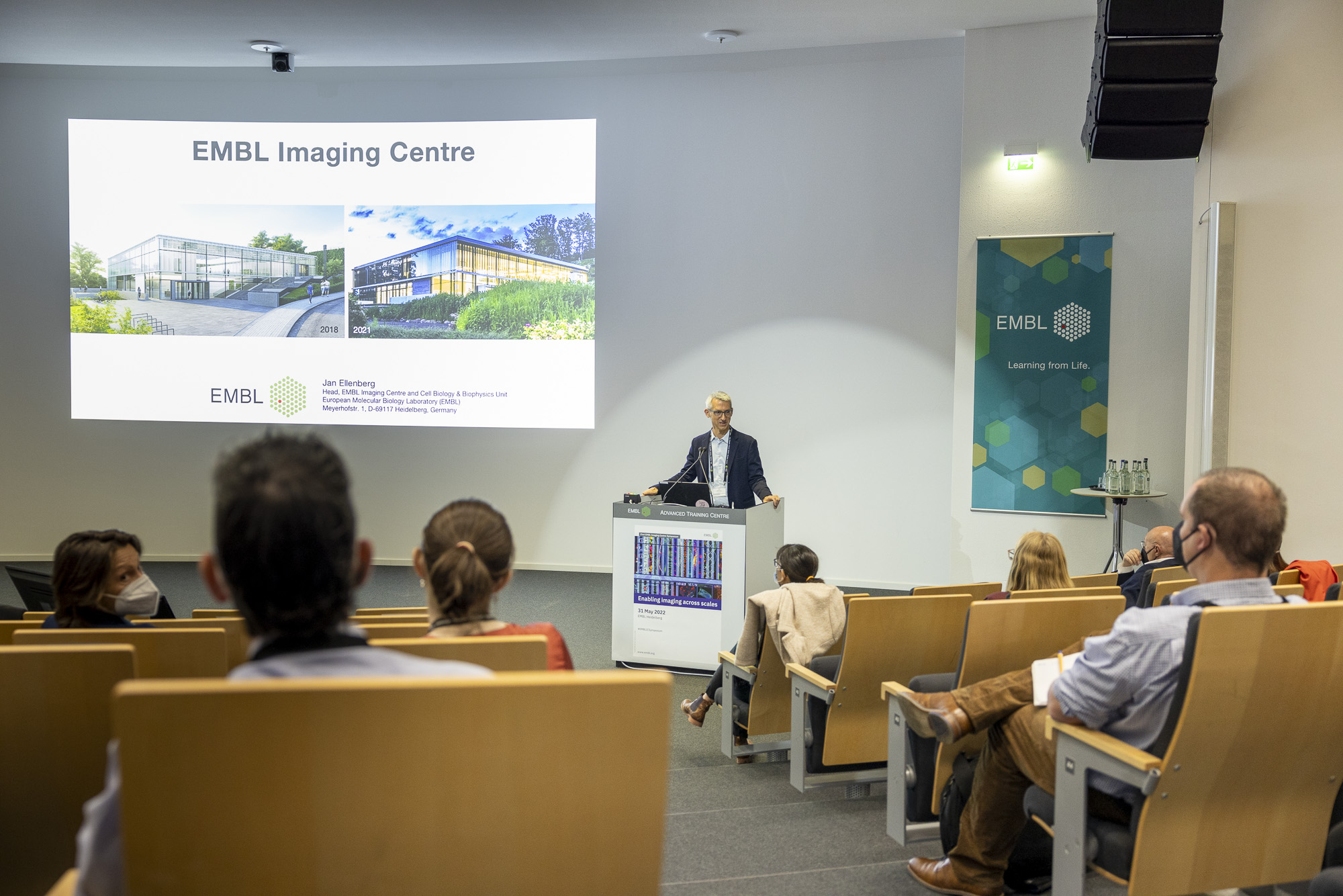 Jan Ellenberg opening the EMBL Imaging Centre Symposium: Enabling ...