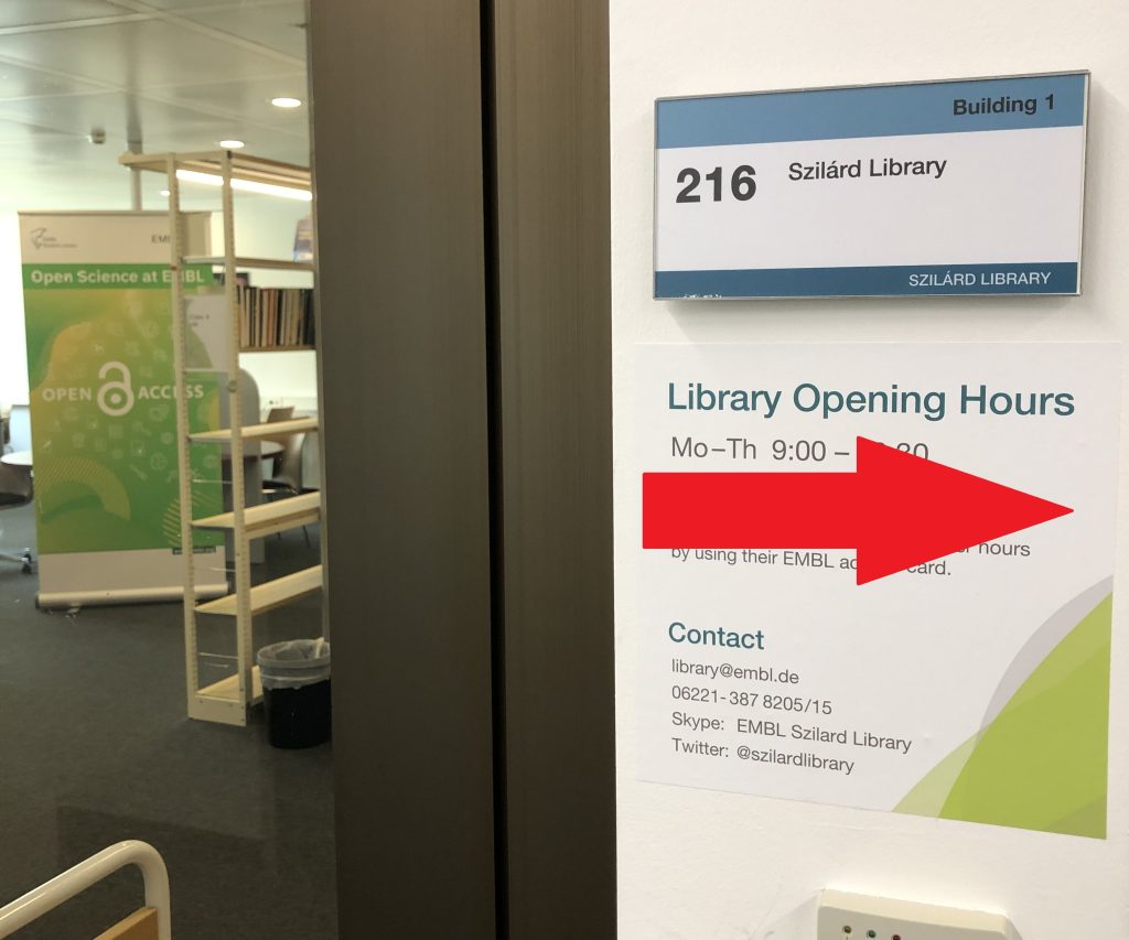 As already announced, the library will move to the ATC during the ...