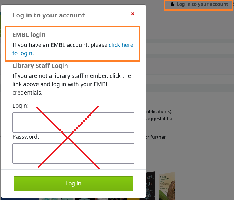 How to activate library account – Szilárd Library
