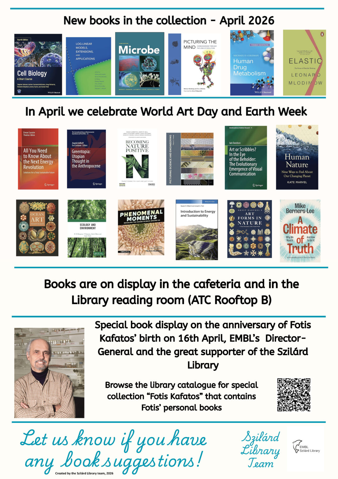 April in the Library – Szilárd Library