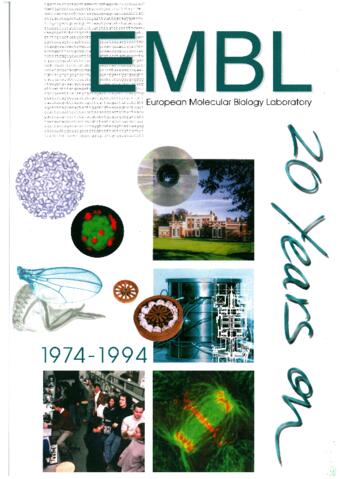 EMBL: 20 Years On (1974 – 1994) – EMBL Documents