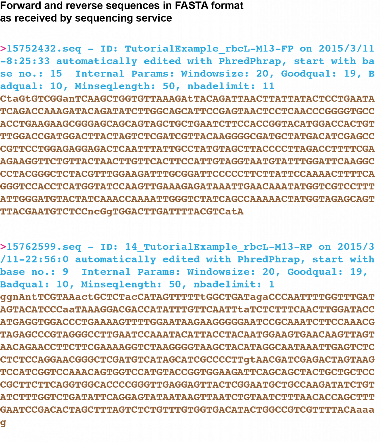 Bioinformatics tutorial – EMBL ELLS