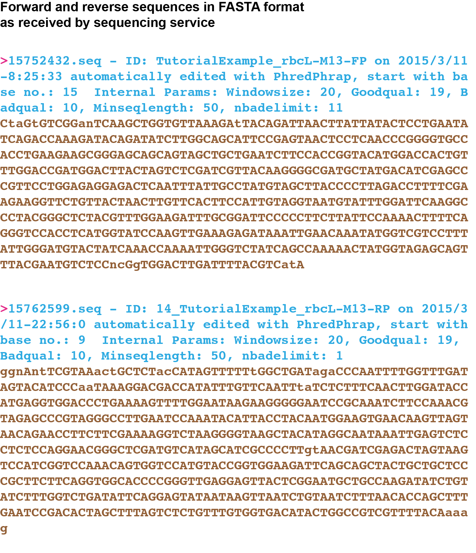 Bioinformatics tutorial – EMBL ELLS
