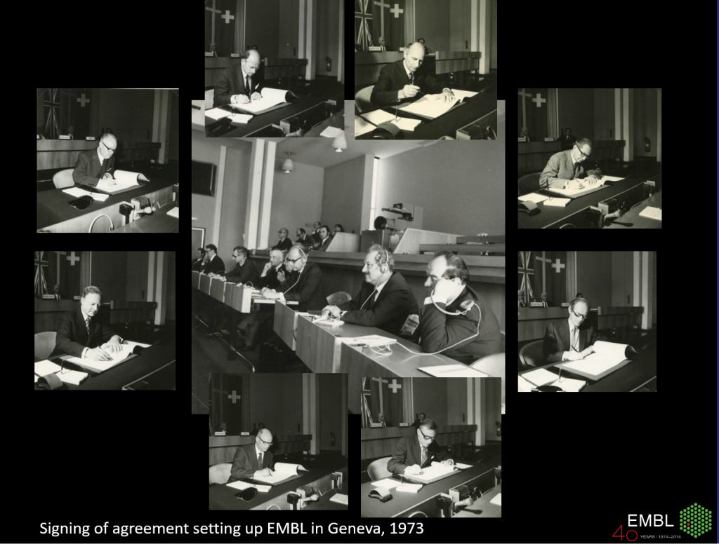 Remembering the moment EMBL was established | EMBL